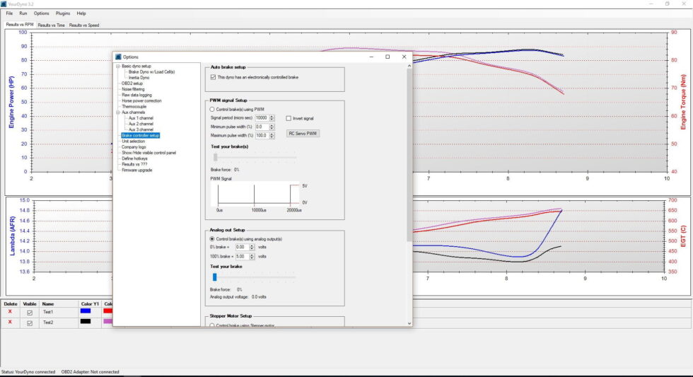 Dynamometer instrumentation kits - YourDyno.com