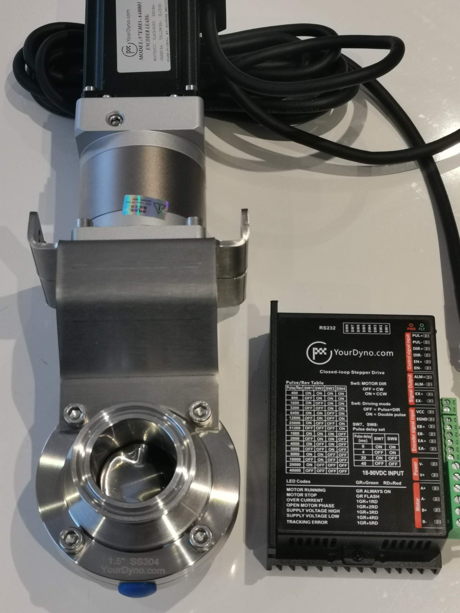 Water brake valve - YourDyno.com